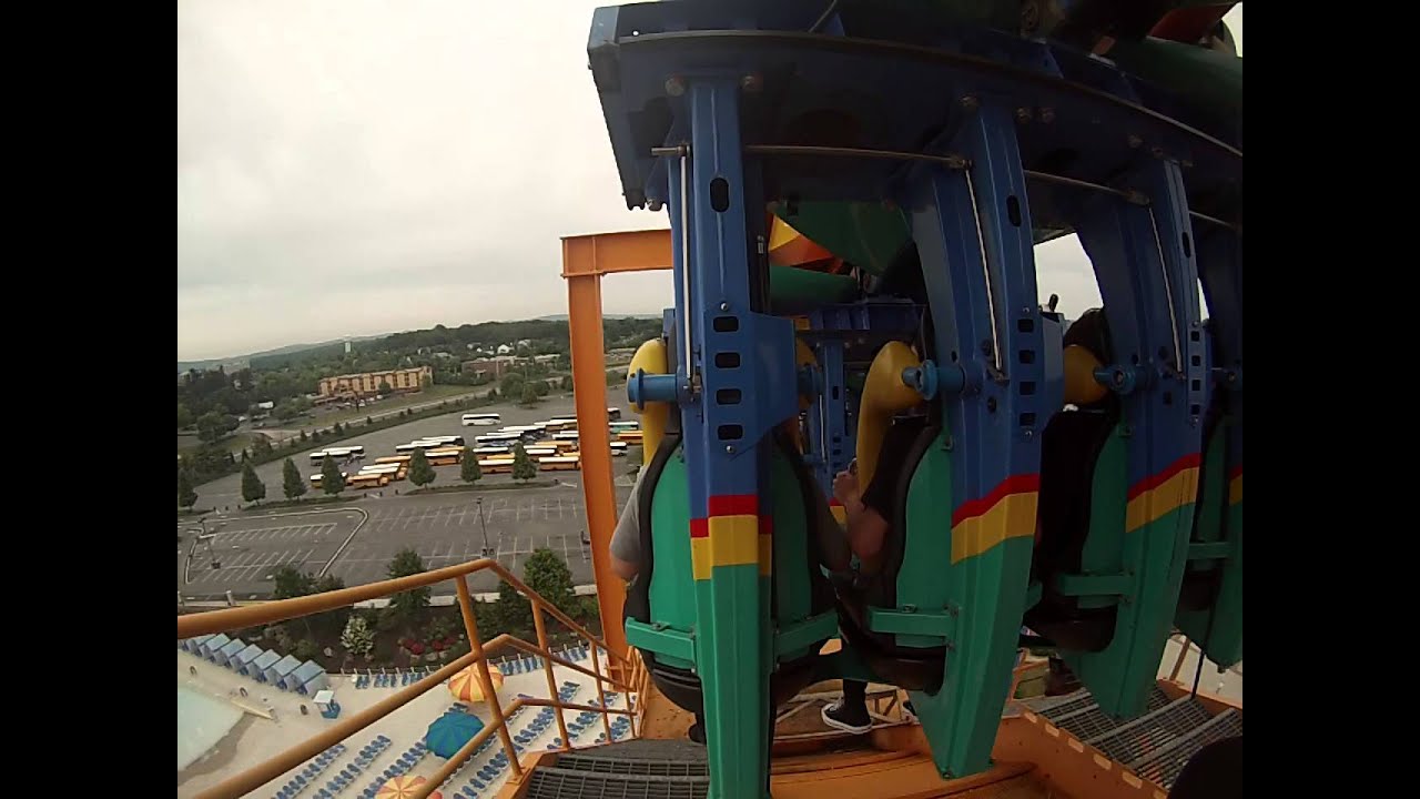 talon roller coaster dorney park 2013 gopro pov/Todd Sabecky - YouTube