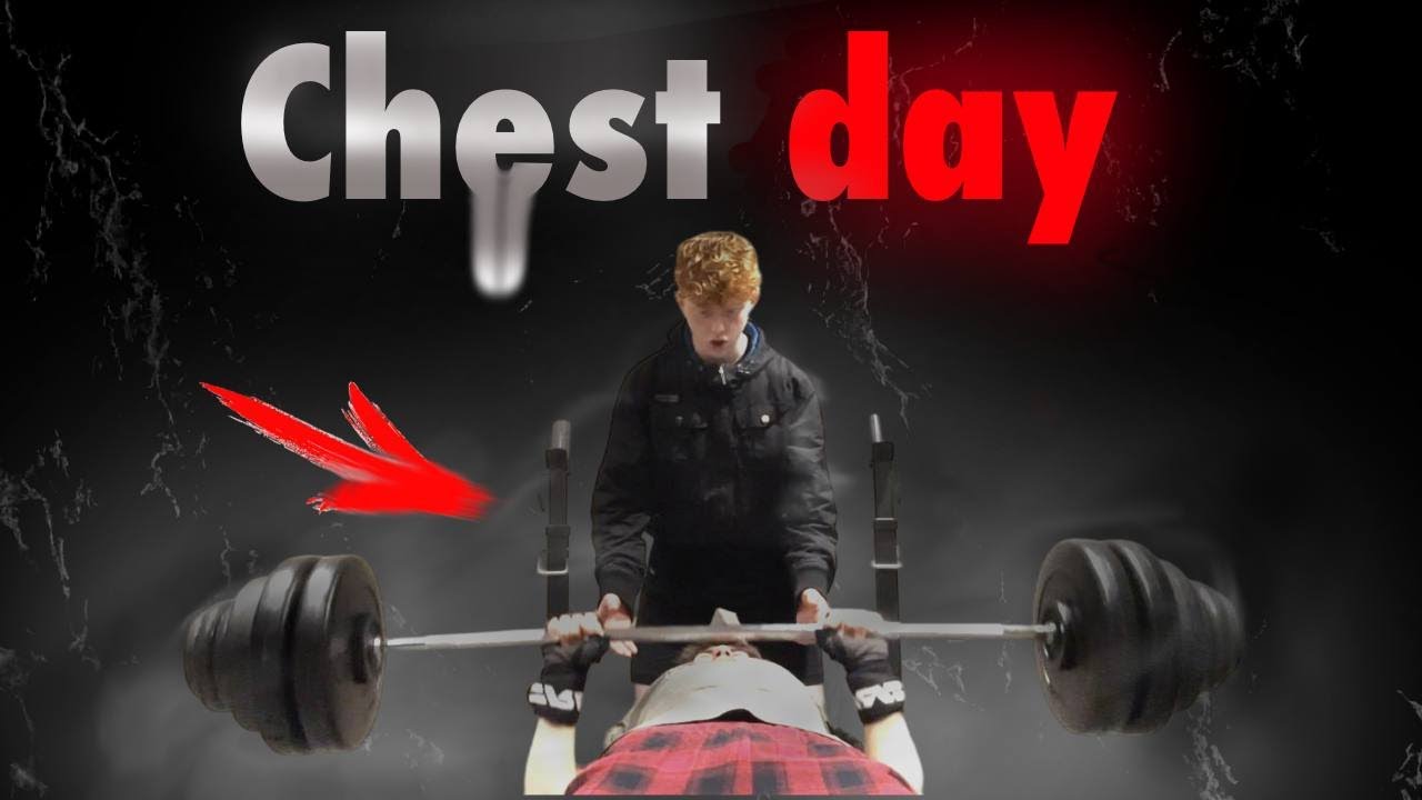 My Chest day as a 15 year old bodybuilder - YouTube