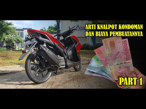 KNALPOT KONDOMAN YAMAHA AEROX BY MDM MUFFLER PART 1 | ARTI KNALPOT KONDOMAN DAN BIAYANYA