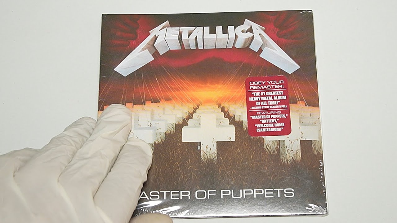 Metallica: Masters of Puppets - Digisleeve Remastered CD Unboxing Video ...
