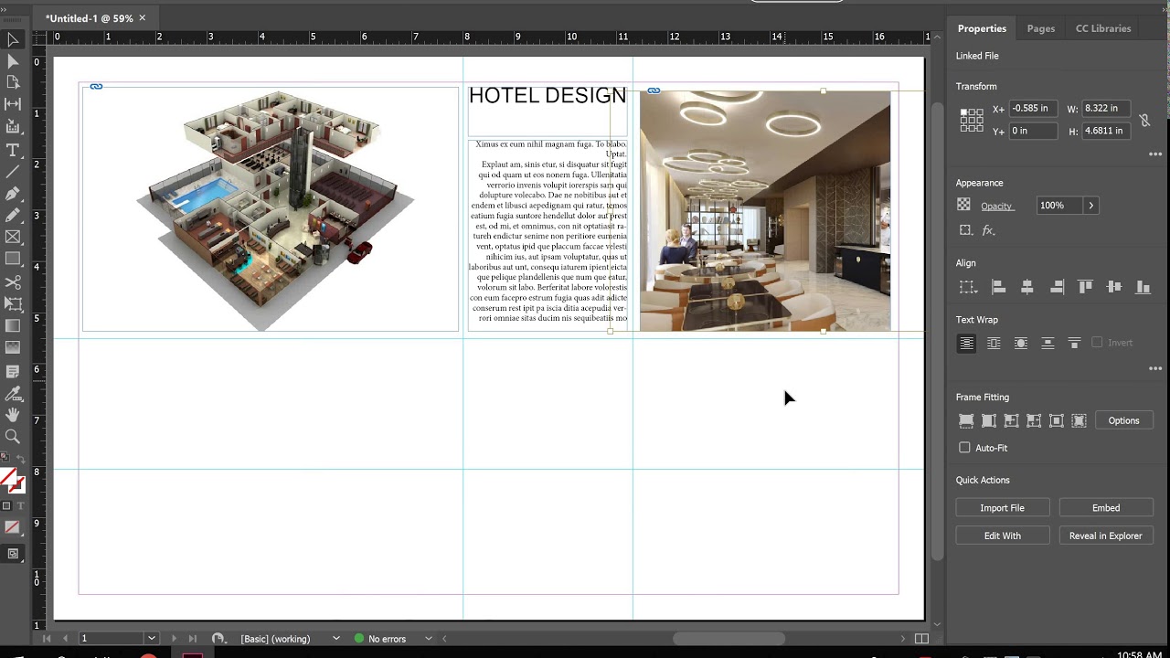 [InDesign] Getting started on your Portfolio - YouTube