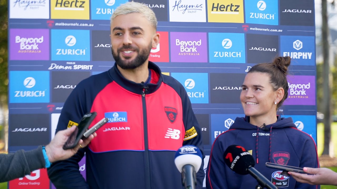 R12 | Media Conference | Christian Salem and Lily Mithen - YouTube