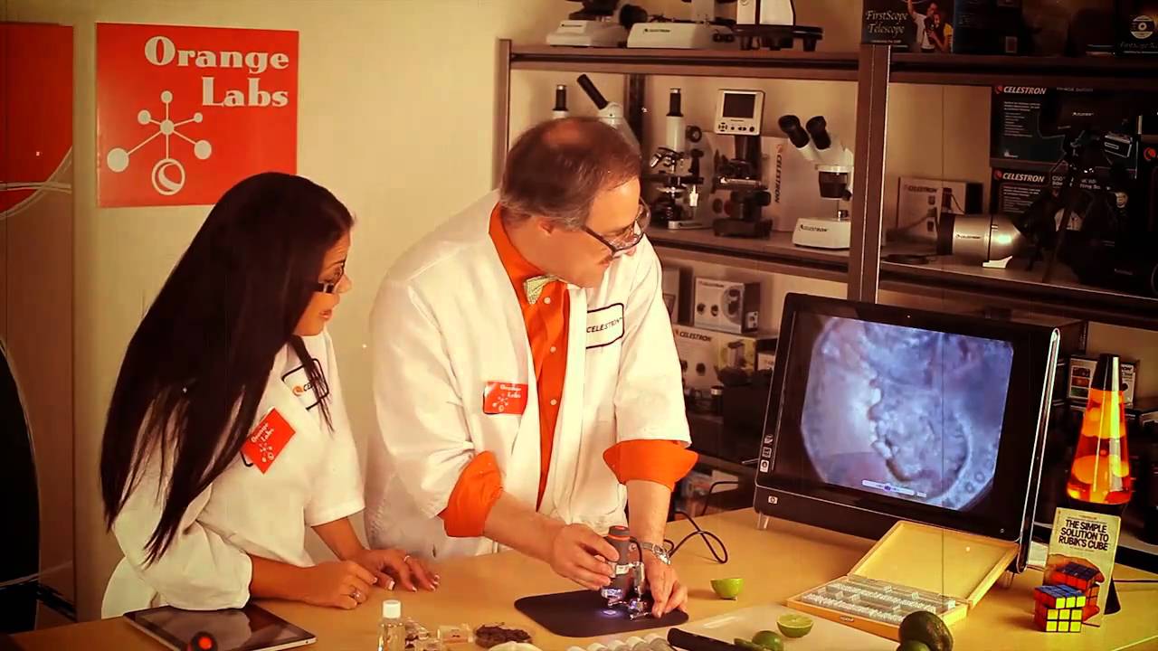 Orange Labs: Deluxe Handheld Digital Microscope Tour - YouTube