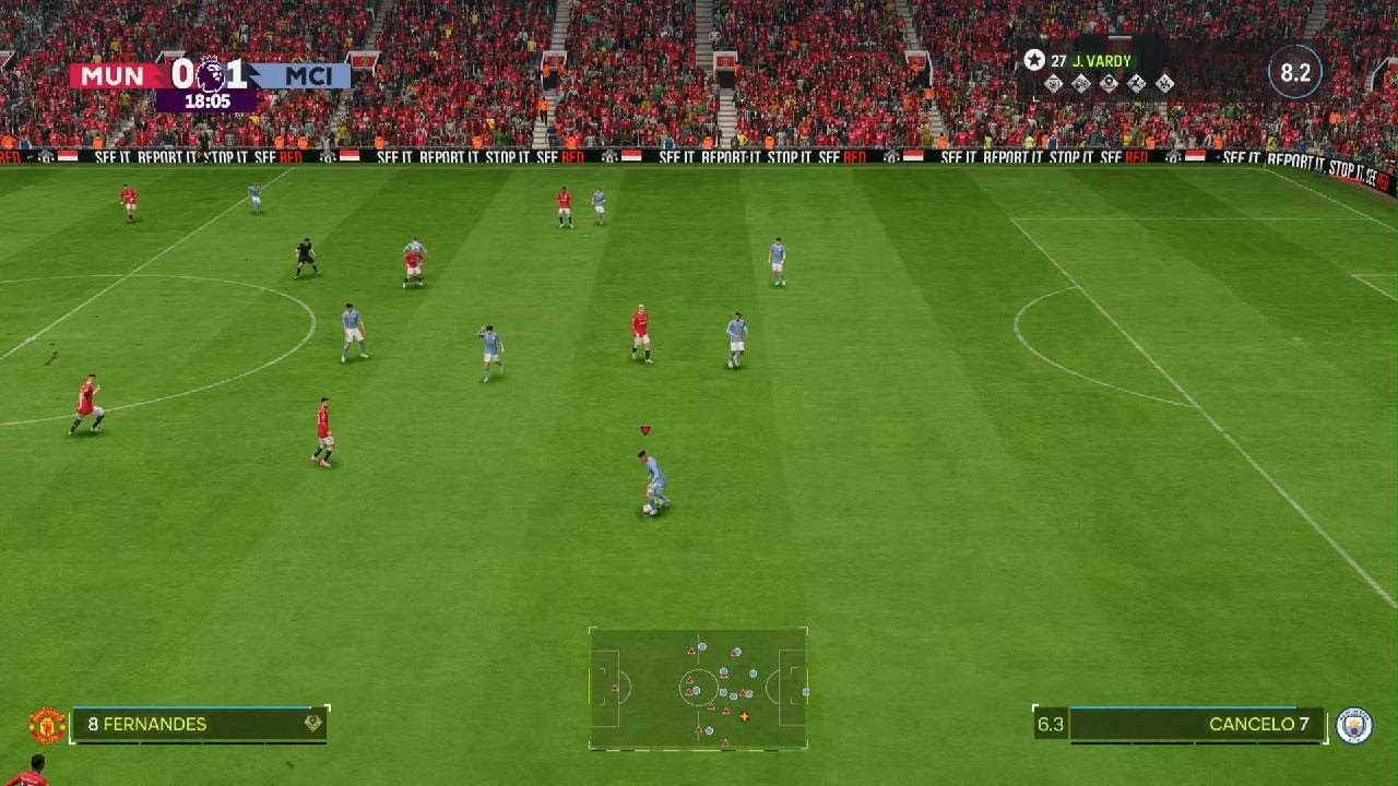 Jamie Vardy's Epic Header Goal - FIFA EA SPORT FC 24 - YouTube