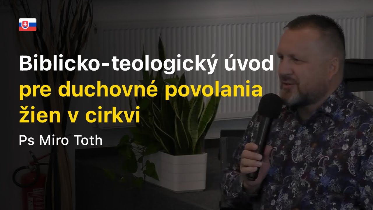 Biblicko-teologický úvod pre duchovné povolania žien v cirkvi // Miro ...