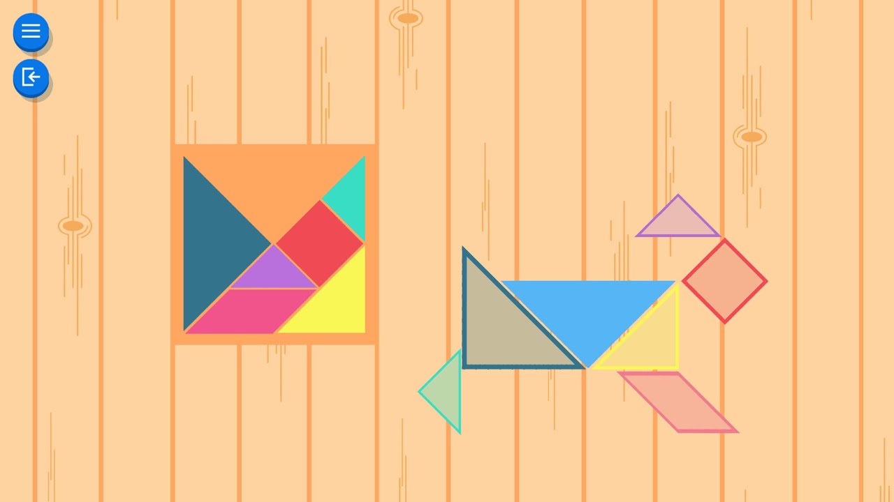 Montessori Preschool - Tangram - Educational App for Kids - YouTube