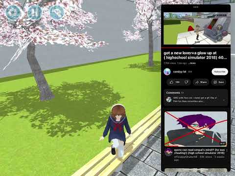 Bree first day at sakura akademi high!