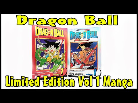 Dragon Ball Limited Edition Holographic Manga Volumes 1 DB/DBZ | Product Review #18