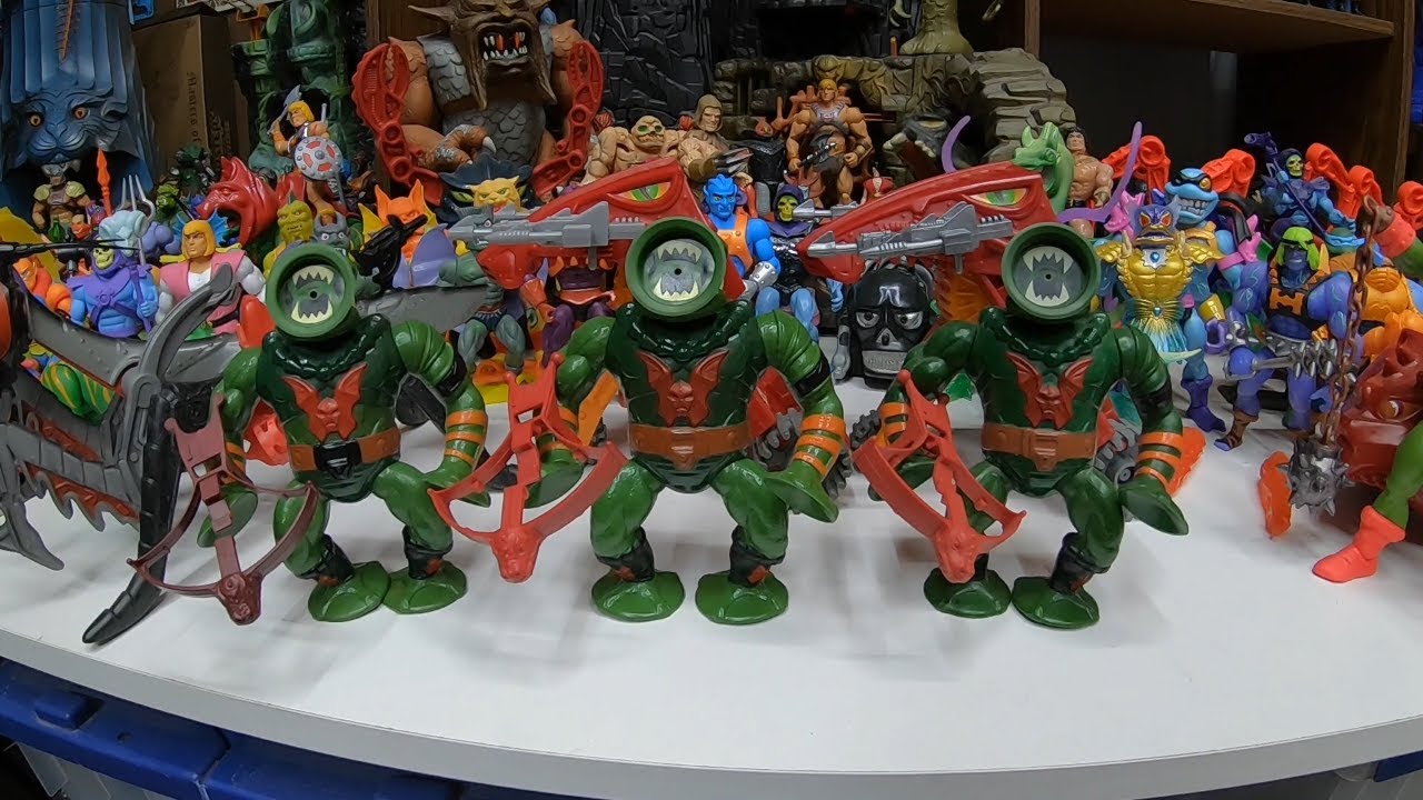 Vintage Masters Of The Universe Leech Variants! Vintage MOTU Collecting ...