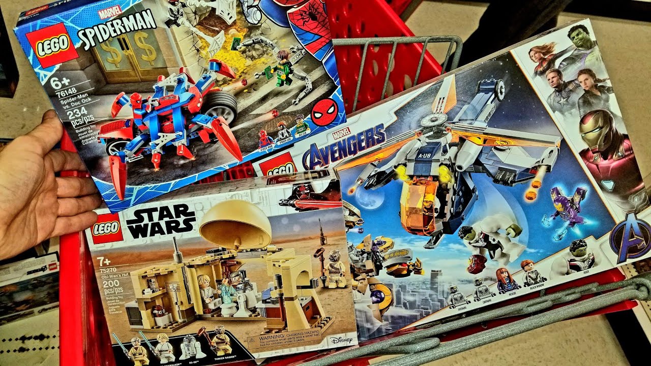 LEGO TOY HUNTING at TARGET for CHRISTMAS! - YouTube