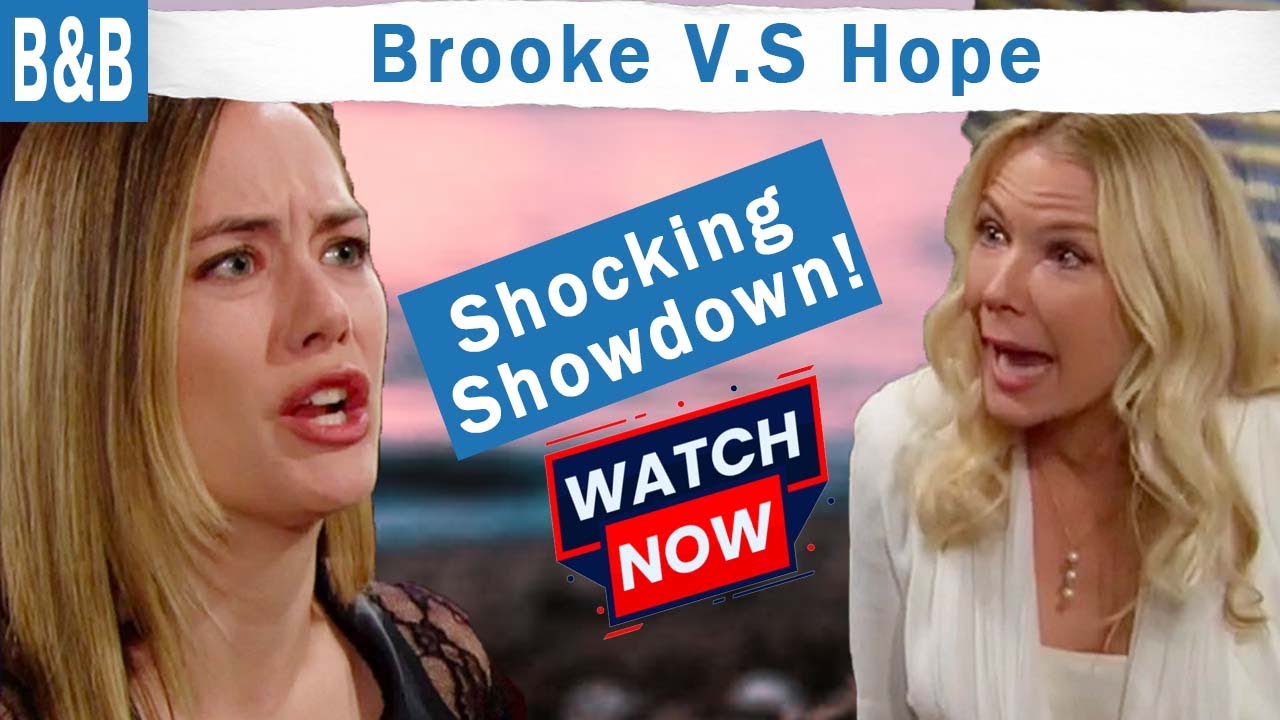 Hope Want's Brooke’s Mind Her Own Business! Fiery Confrontation! The ...