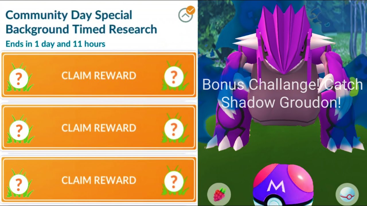 New "Shadow Groudon" raid weekend || PokemonGo - YouTube