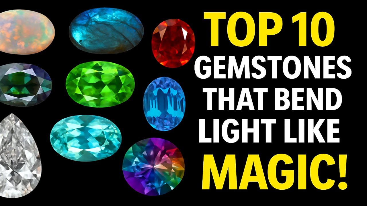 Top 10 Gemstones That Bend Light and Defy the Laws of Physics | Optical ...