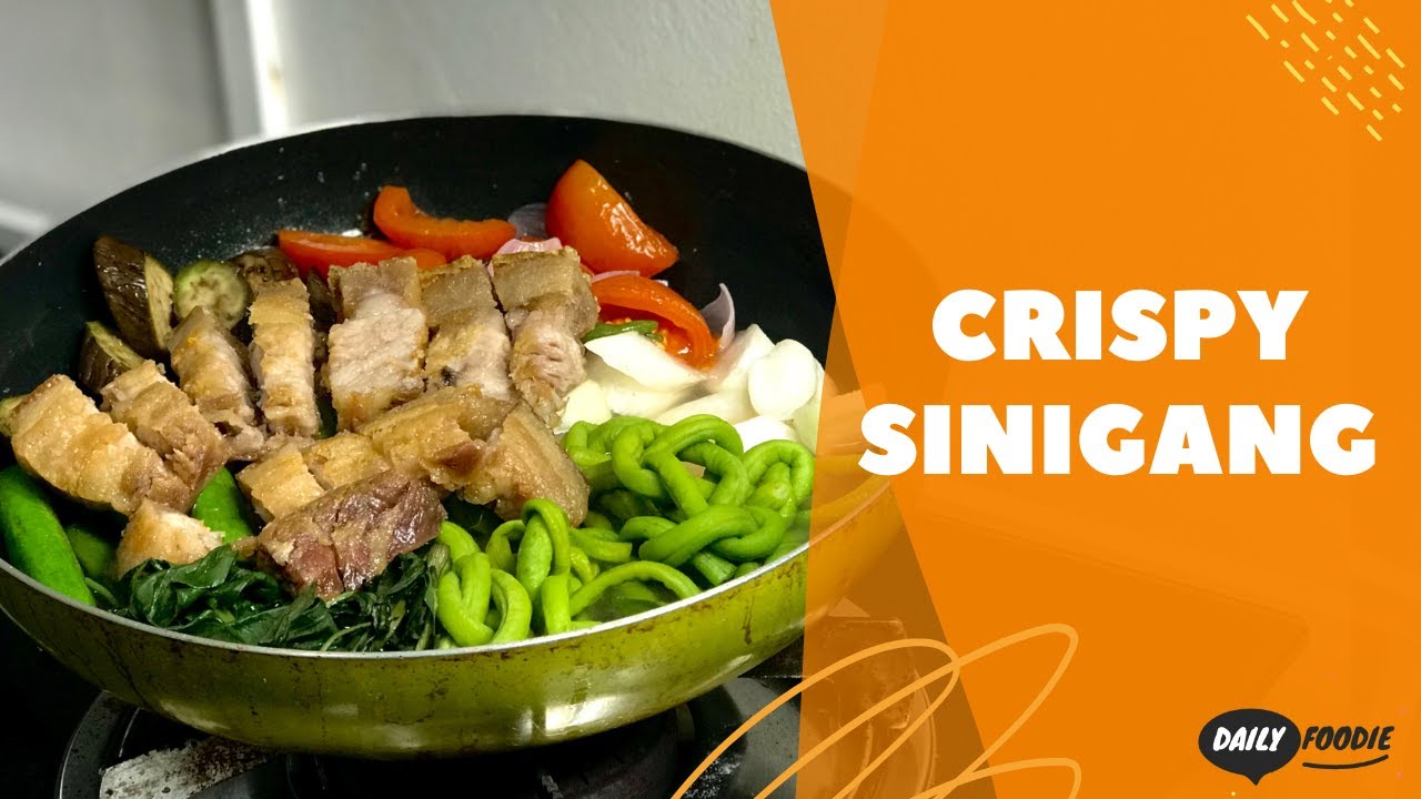 HOW TO COOK | CRISPY SINIGANG - DAILY FOODIE - YouTube
