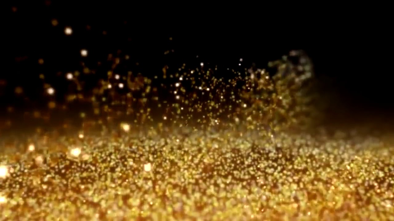 Gold Dust Free HD Background After Effects & Sony Vegas - YouTube