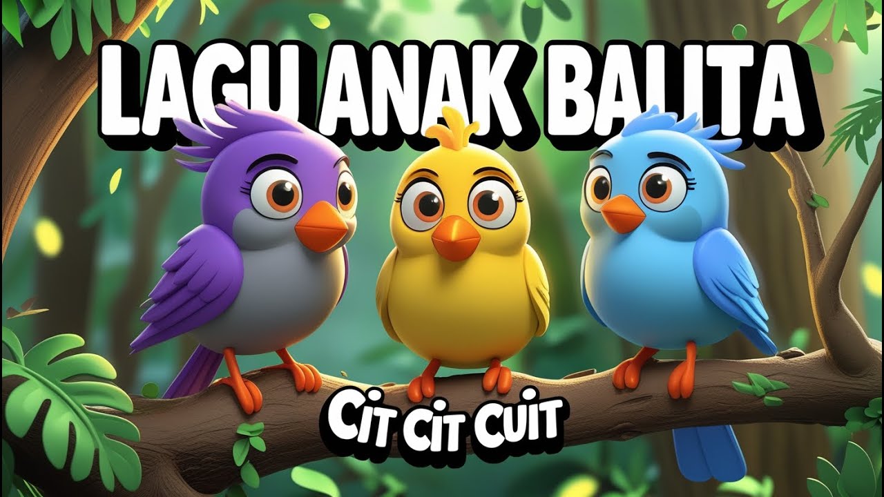CIT CIT CUIT | TEK KOTEK | 5 BEBEK KECIL BERMAIN | SUARA HEWAN | Azmi ...