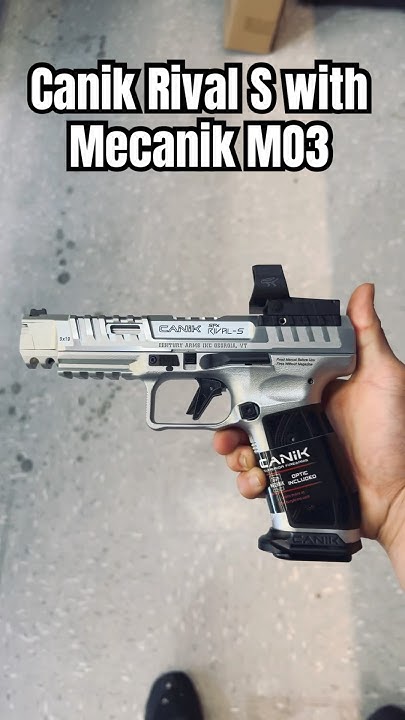 Canik Rival S with Mecanik MO3 red dot #handguntraining #canikrival #firearmaccessories - YouTube