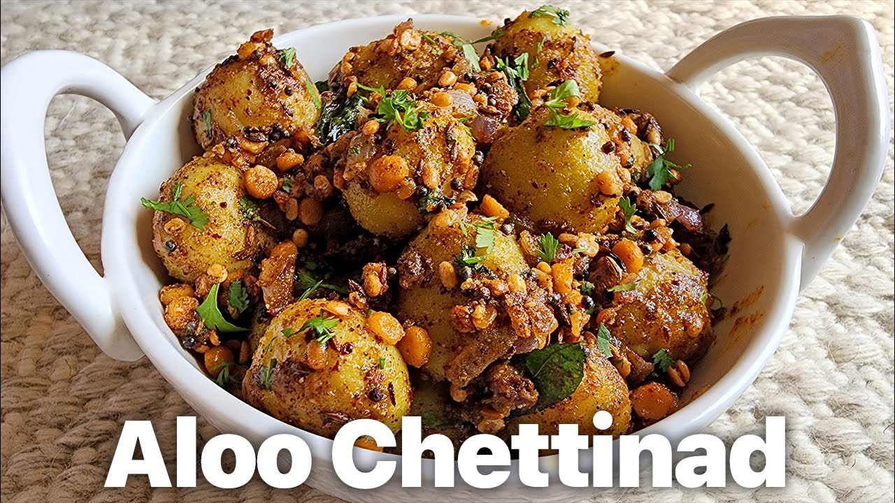 Aloo Chettinad recipe | Chettinad Potato Fry | Chettinad Potato Recipe ...