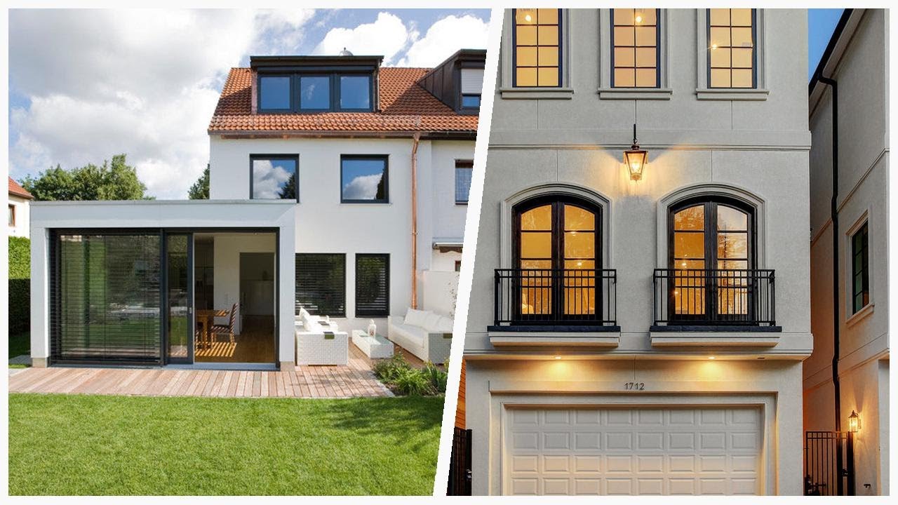 75 Premium Townhouse Exterior Design Ideas You'll Love ⭐️ - YouTube