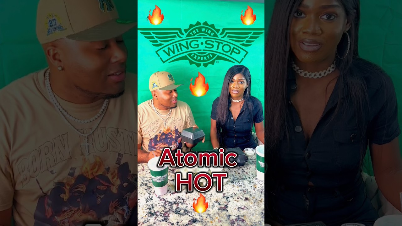 The ATOMIC HOT chicken sandwich! #wingstop #atomichot #spiciest # ...
