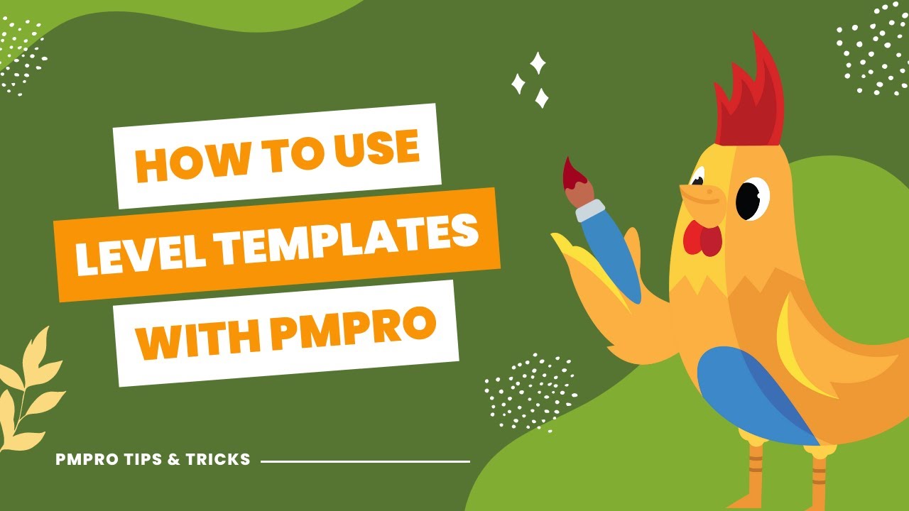 How to Use Built-In Level Templates or Custom Templates For Faster ...