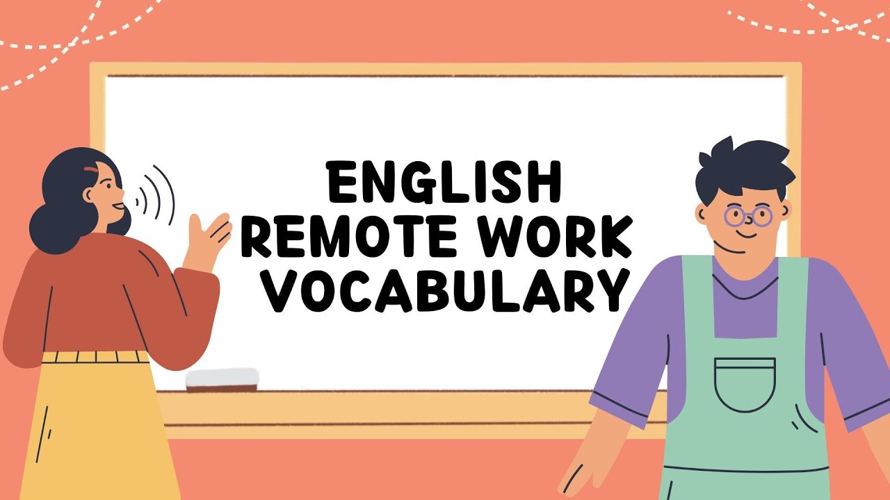 Remote Work Vocabulary | Daily Life English Vocabulary - YouTube