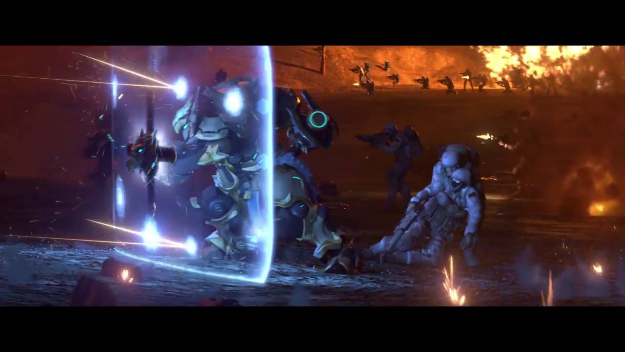 Omnic Crisis Battle - YouTube