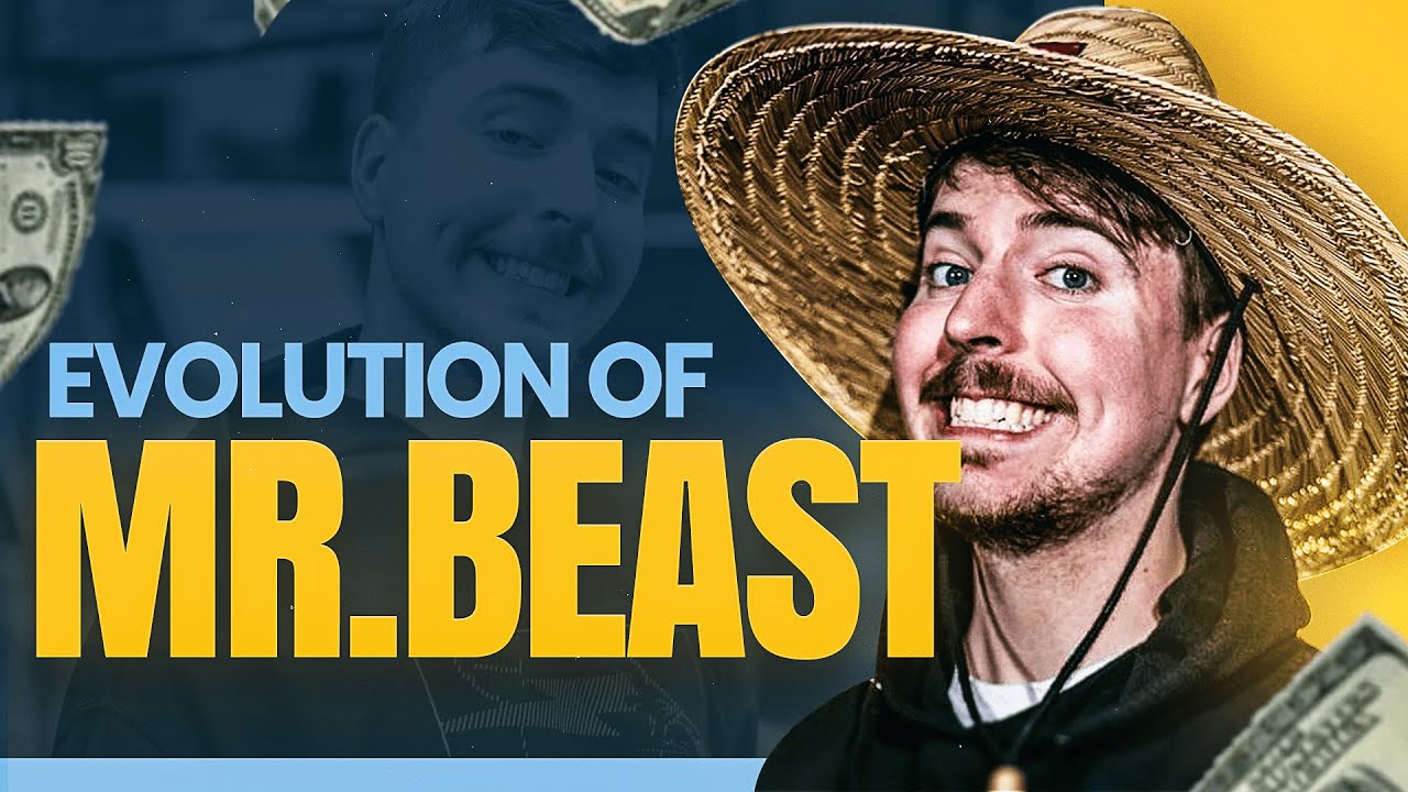 Evolution Of Mr.Beast - Jimmy Donaldson road to 50 million - YouTube