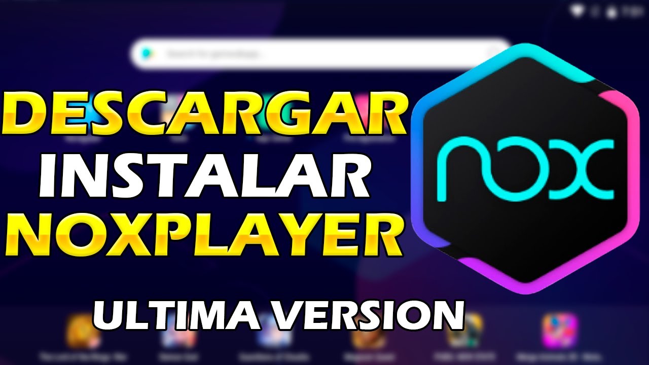 Cómo Descargar NoxPlayer para PC [2024] - YouTube