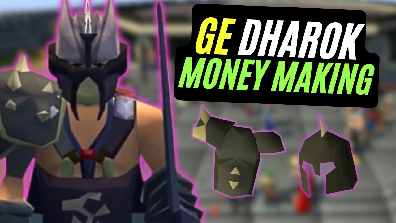 Ultimate Money Making Guide for Dharok's Armour Sets OSRS - YouTube
