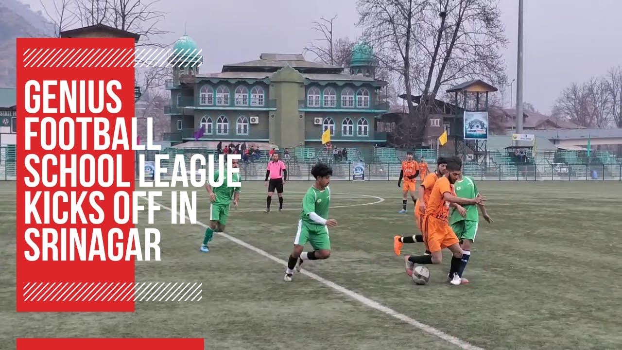 Genius Football School League kicks off in Srinagar - YouTube