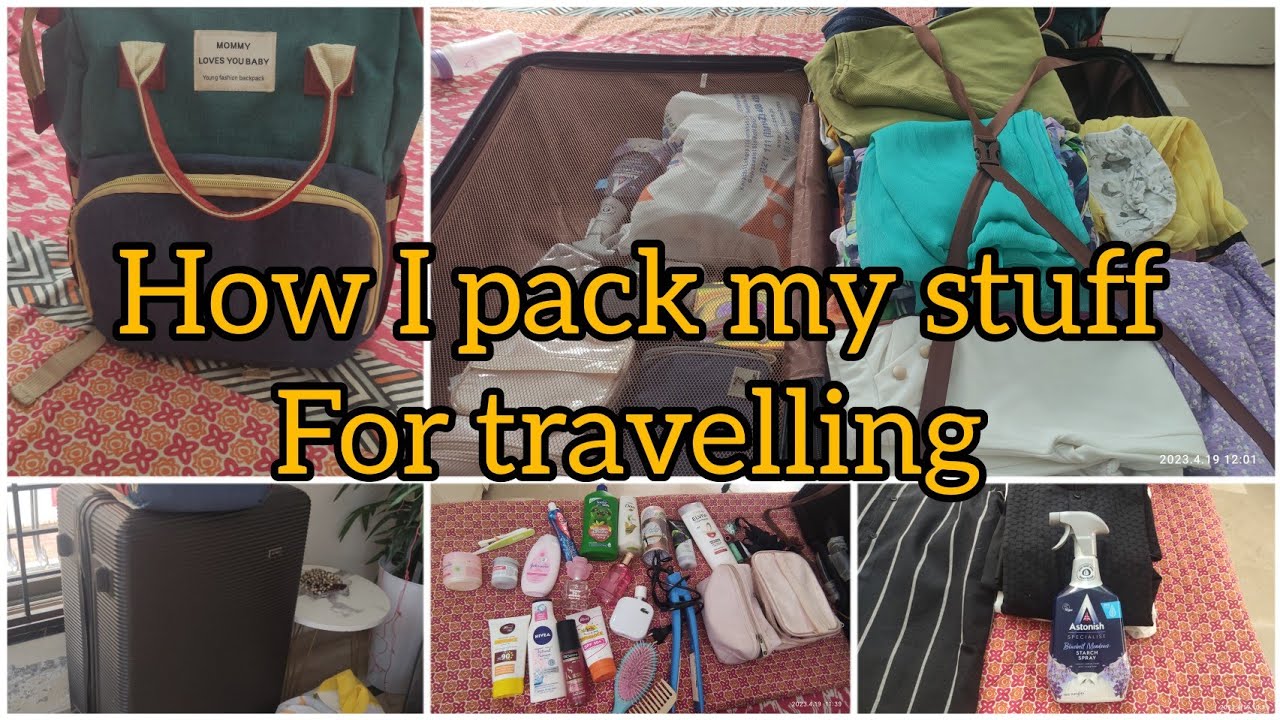 how I pack my stuff for travelling || packing tips || husband's Eid ...