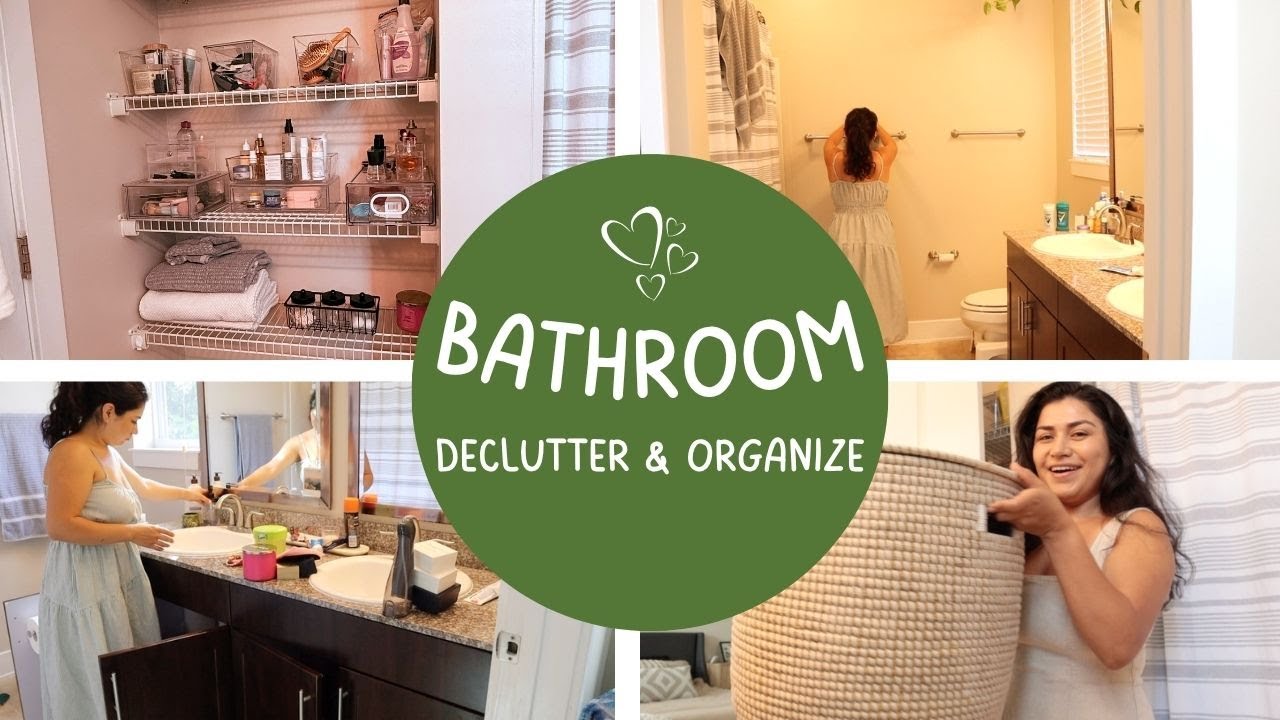 Tidy With Me: Master Bathroom Declutter for Two. | His and Hers ...