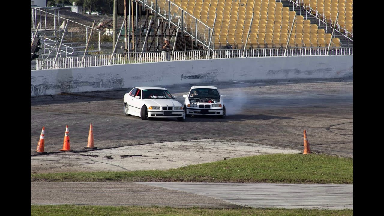 First Ever Tandems at a Drift Track - YouTube