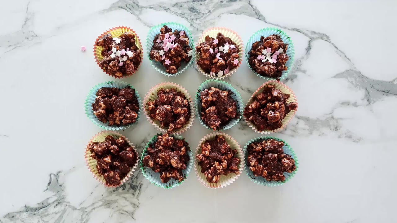 Chocolate Popcorn Crackle - YouTube