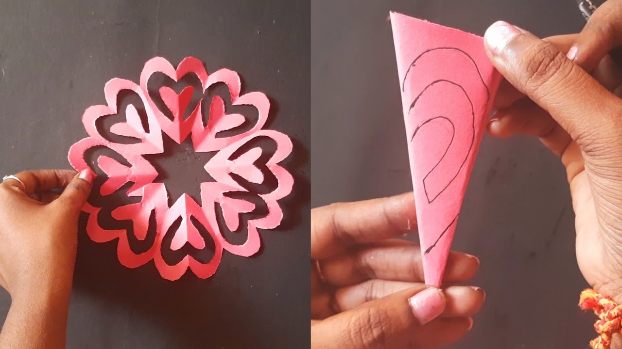Beautiful heart shape cut ️ - YouTube