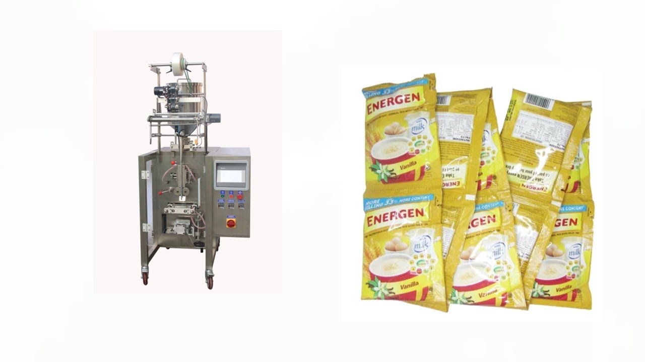 Milk tea powder 10 sachets packing machine | coffee milk tea powder ...