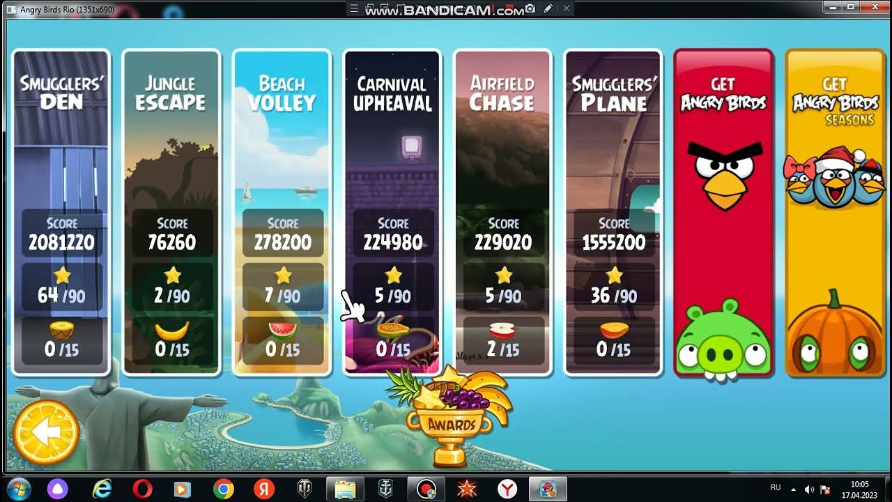 Angry Birds Rio 1.4.4 PC Gameplay - YouTube