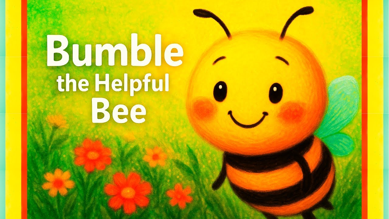 Bumble the Helpful Bee 🐝 | A Kindness Bedtime Story for Kids - YouTube