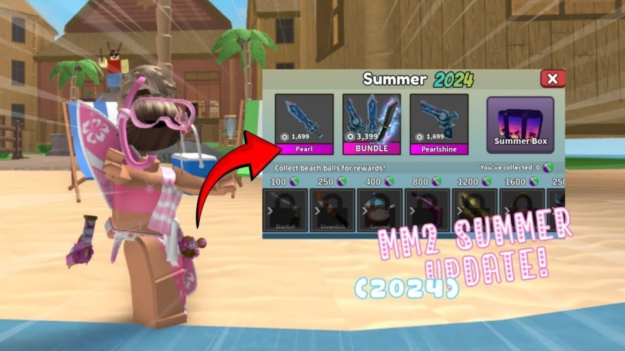 MM2 SUMMER UPDATE 2024🌴 (Showcase & Unboxing) - YouTube