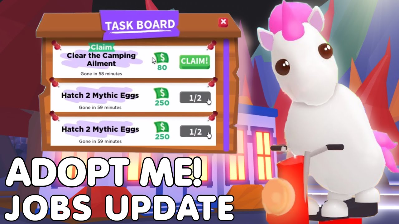 Adopt Me JOBS UPDATE!👮 *CONFIRMED* All Info Roblox Adopt Me - YouTube