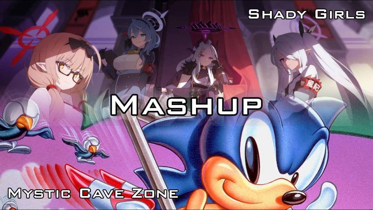 Blue Archive Shady Girls X Sth2 Mystic Cave Zone Mashup Youtube