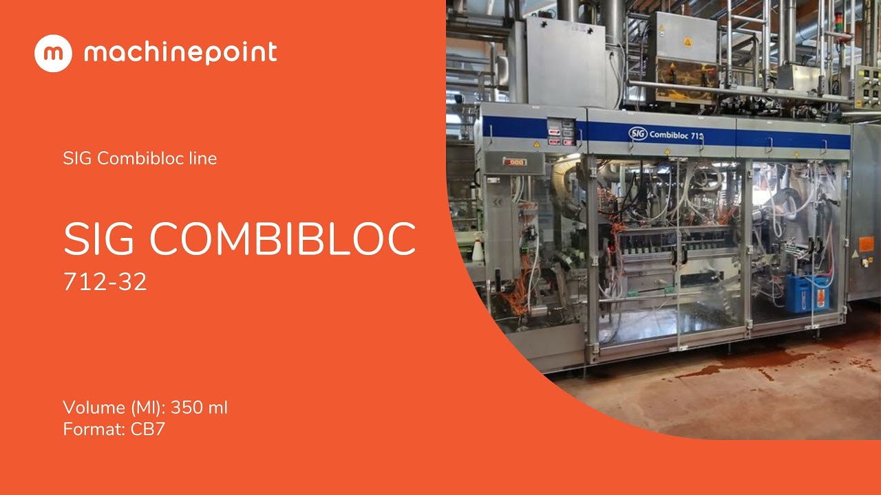 SIG COMBIBLOC 712-32 SIG Combibloc line | SIG COMBIBLOC Machines - YouTube
