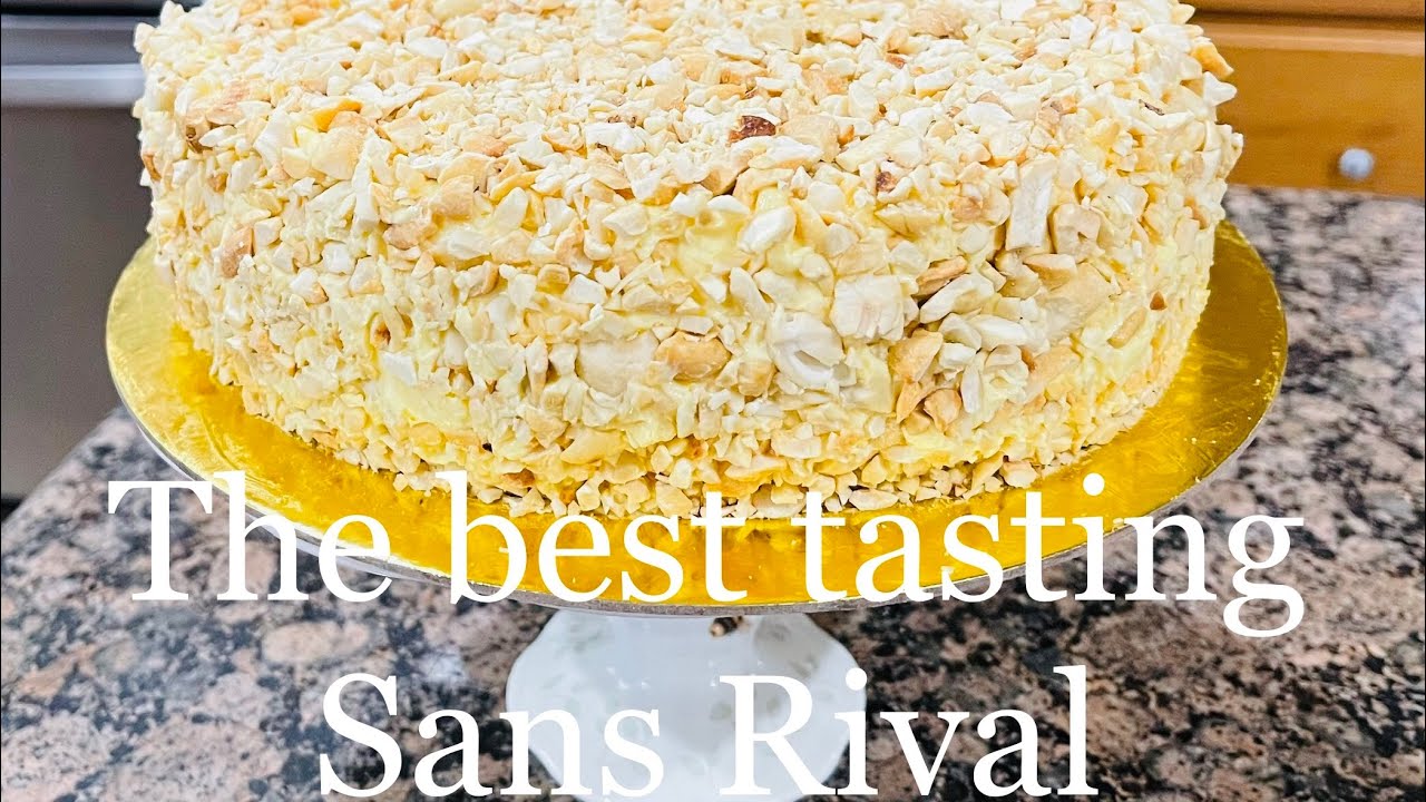 The best tasting Sans Rival - easy recipe - YouTube