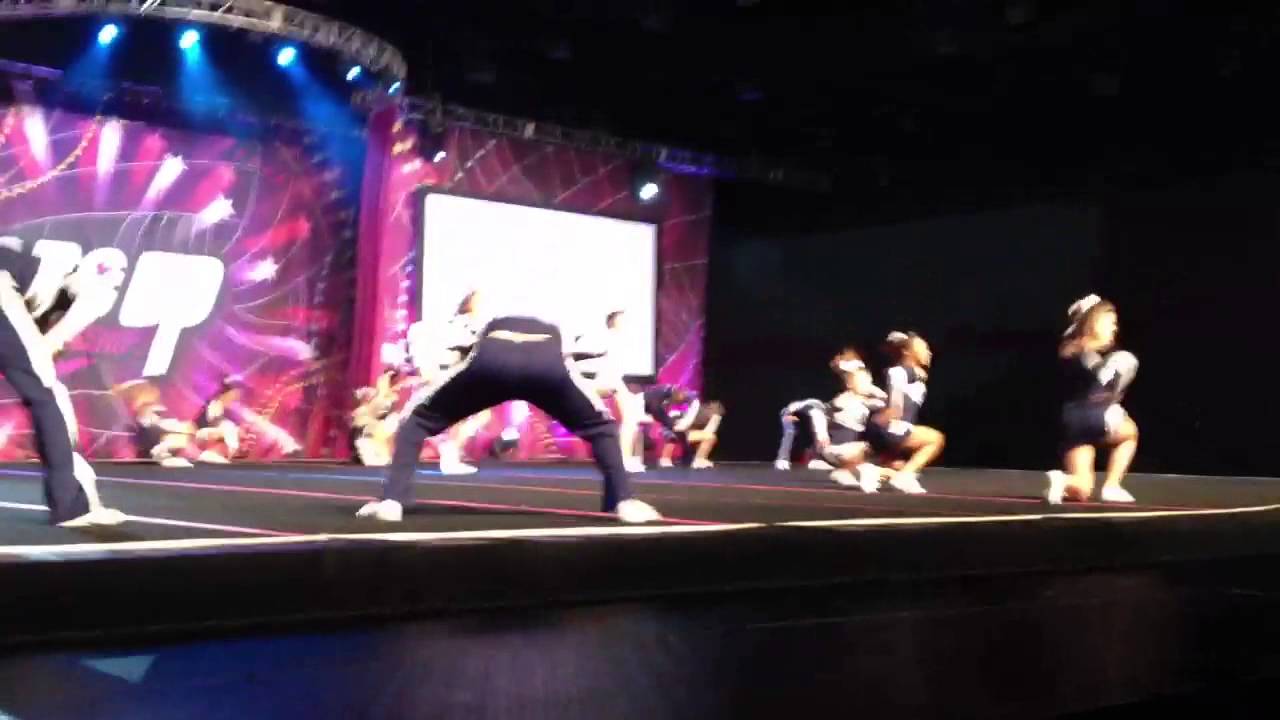 Cheer Force Falcons One Up - YouTube