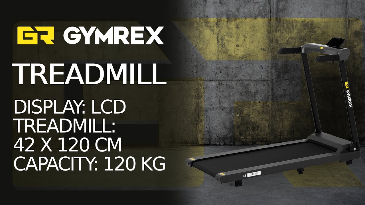 Treadmill Gymrex GR-HG12 | Product presentation - YouTube