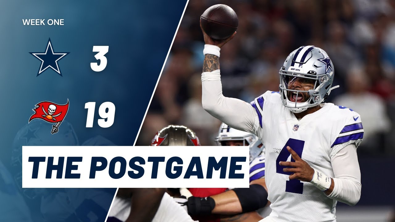 Cowboys Lose Dak Prescott in Season Opener Loss | The Postgame ...