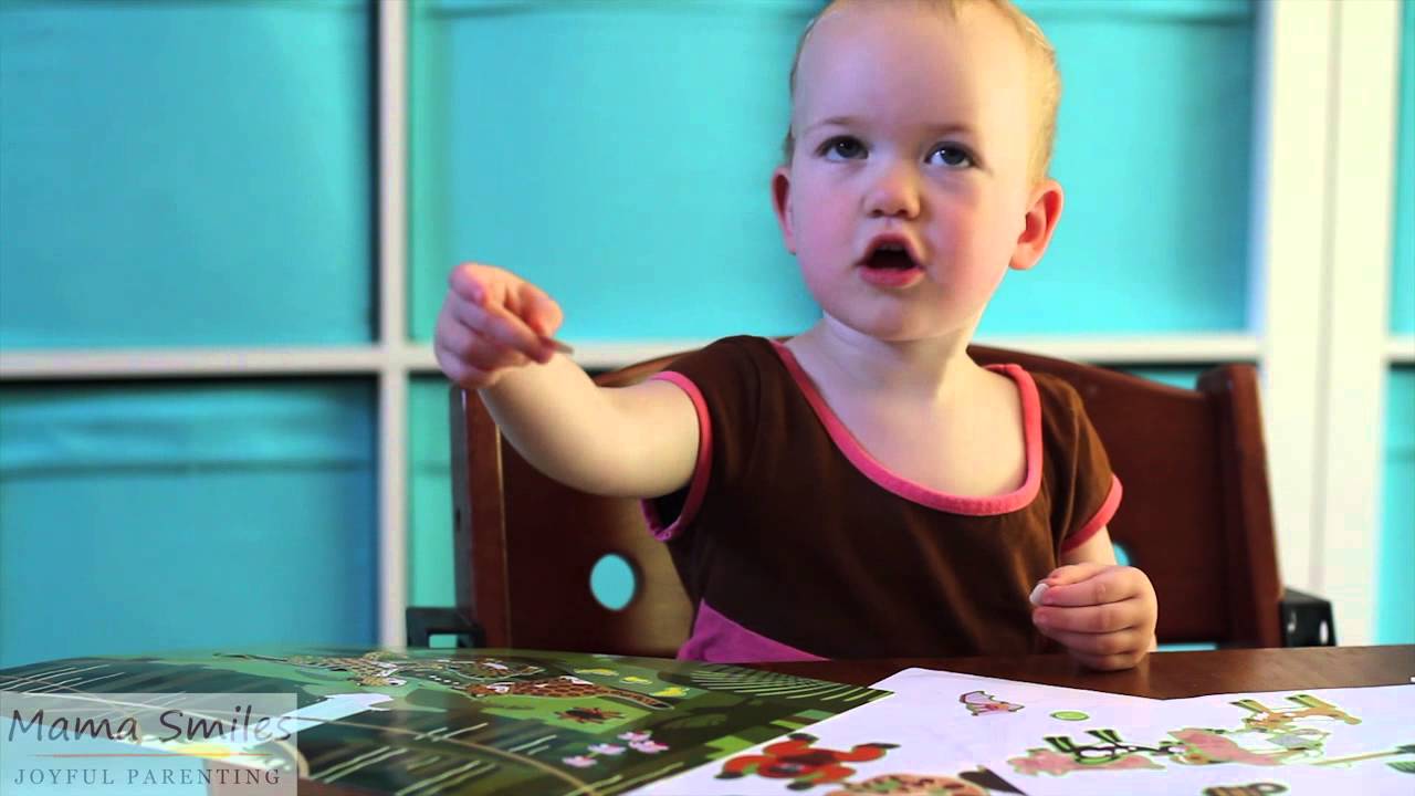Toddler learning discovering animals - YouTube