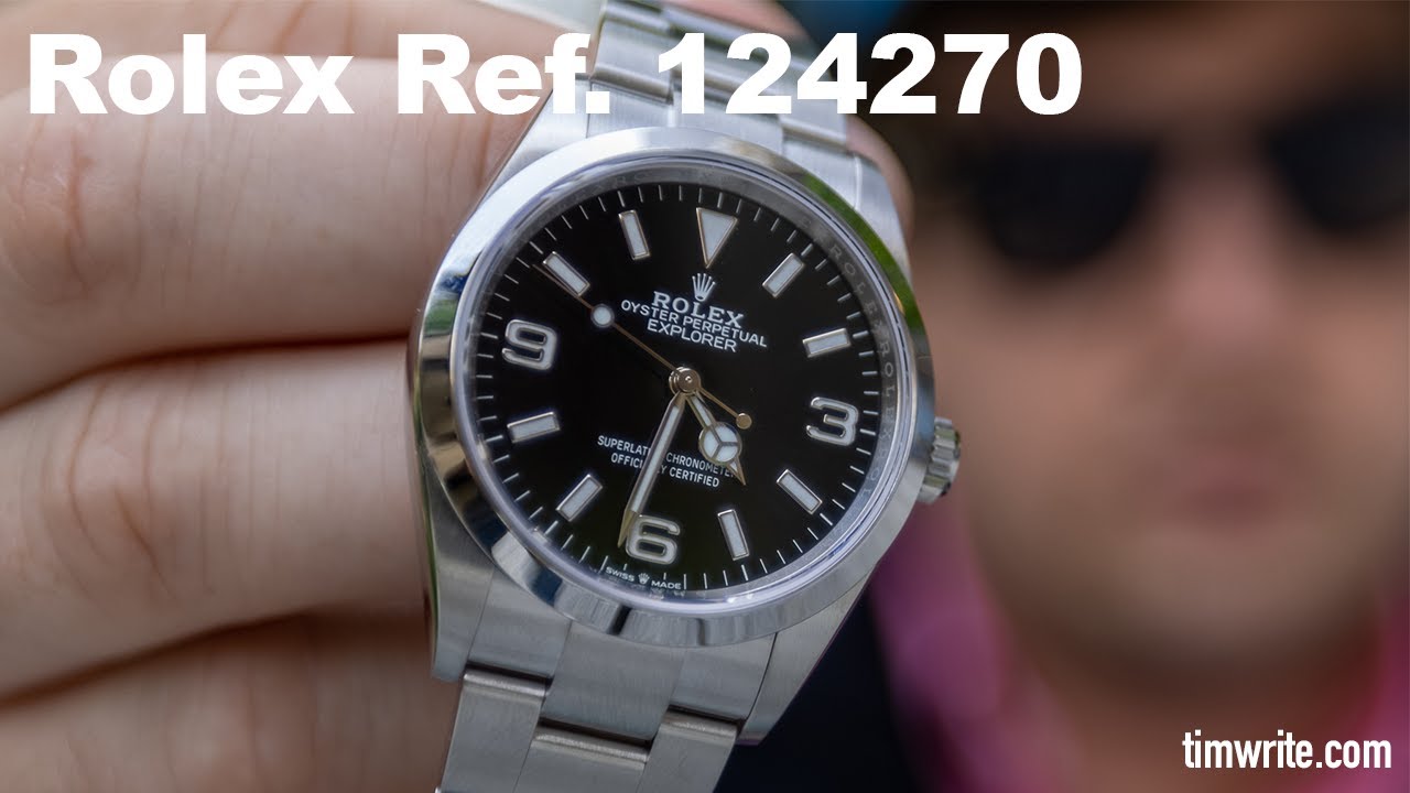 Rolex Explorer I 36mm Reference 124270 first impressions and review ...