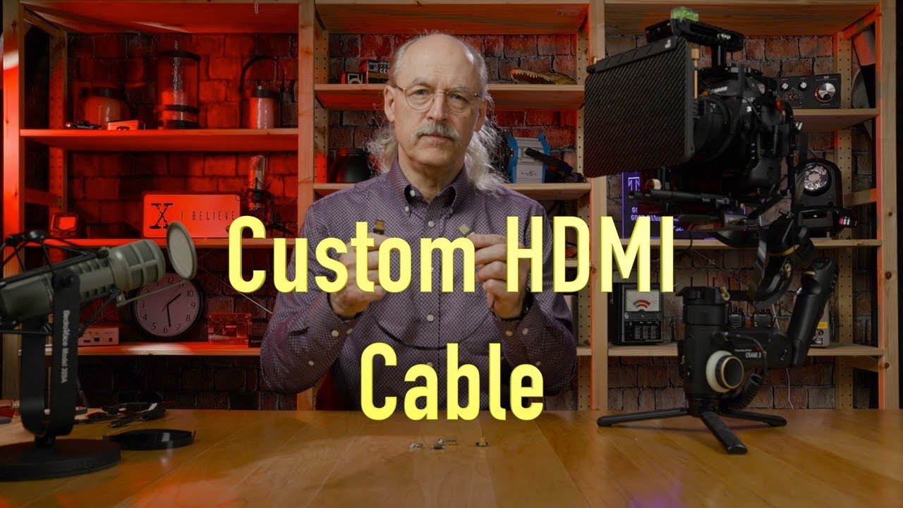 Custom HDMI Cable - YouTube